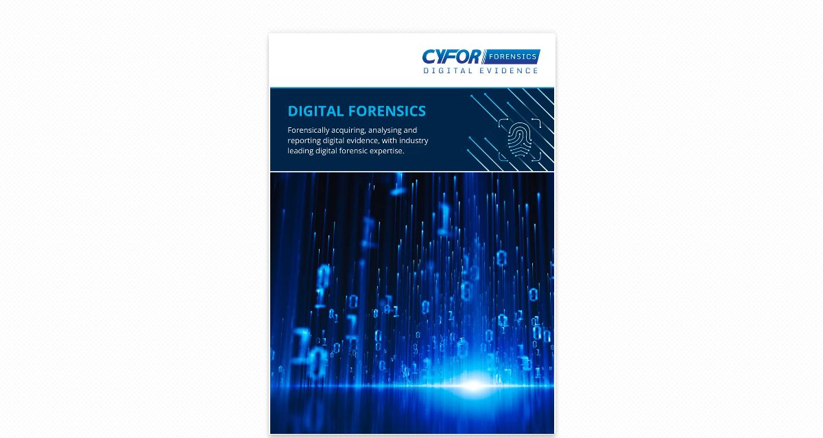 Digital Forensics